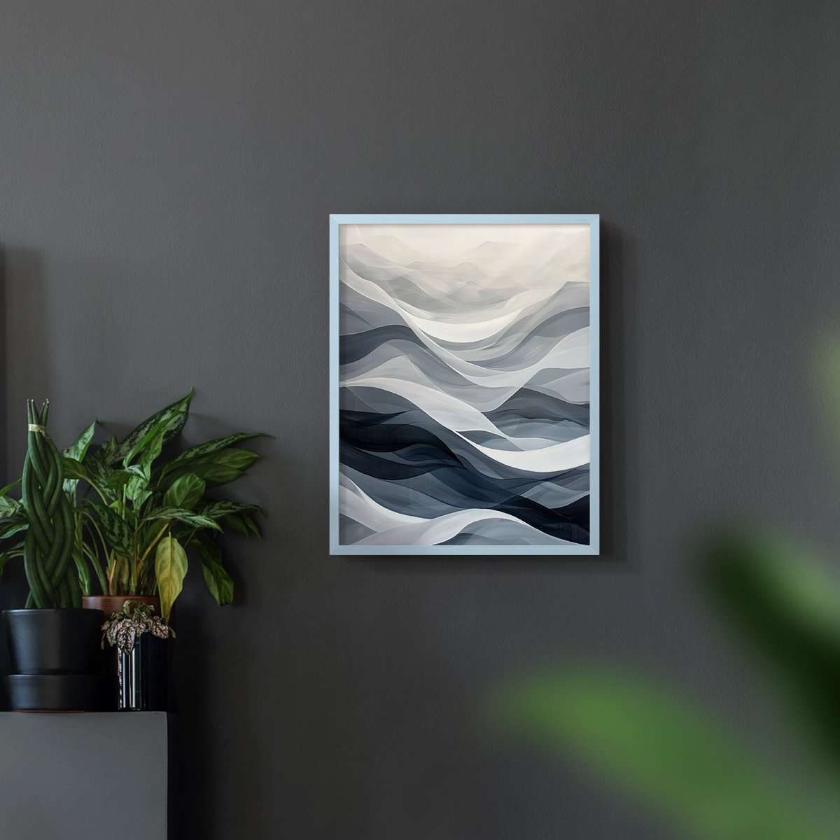 Wrought Studio ABSTRACT Series CDLXVI -Premium Framed Print -Ready to ...