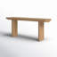 Four Hands Pickford Console Table - Dusted Oak Veneer & Reviews | Perigold