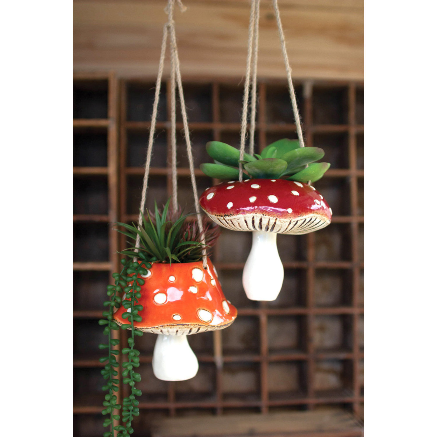 August Grove® Bronsen Handmade Ceramic Hanging Planter | Wayfair