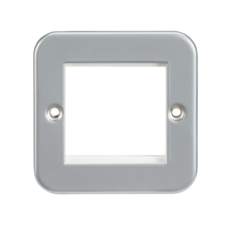 Knightsbridge Metal Clad 2G Modular Faceplate | Wayfair.co.uk