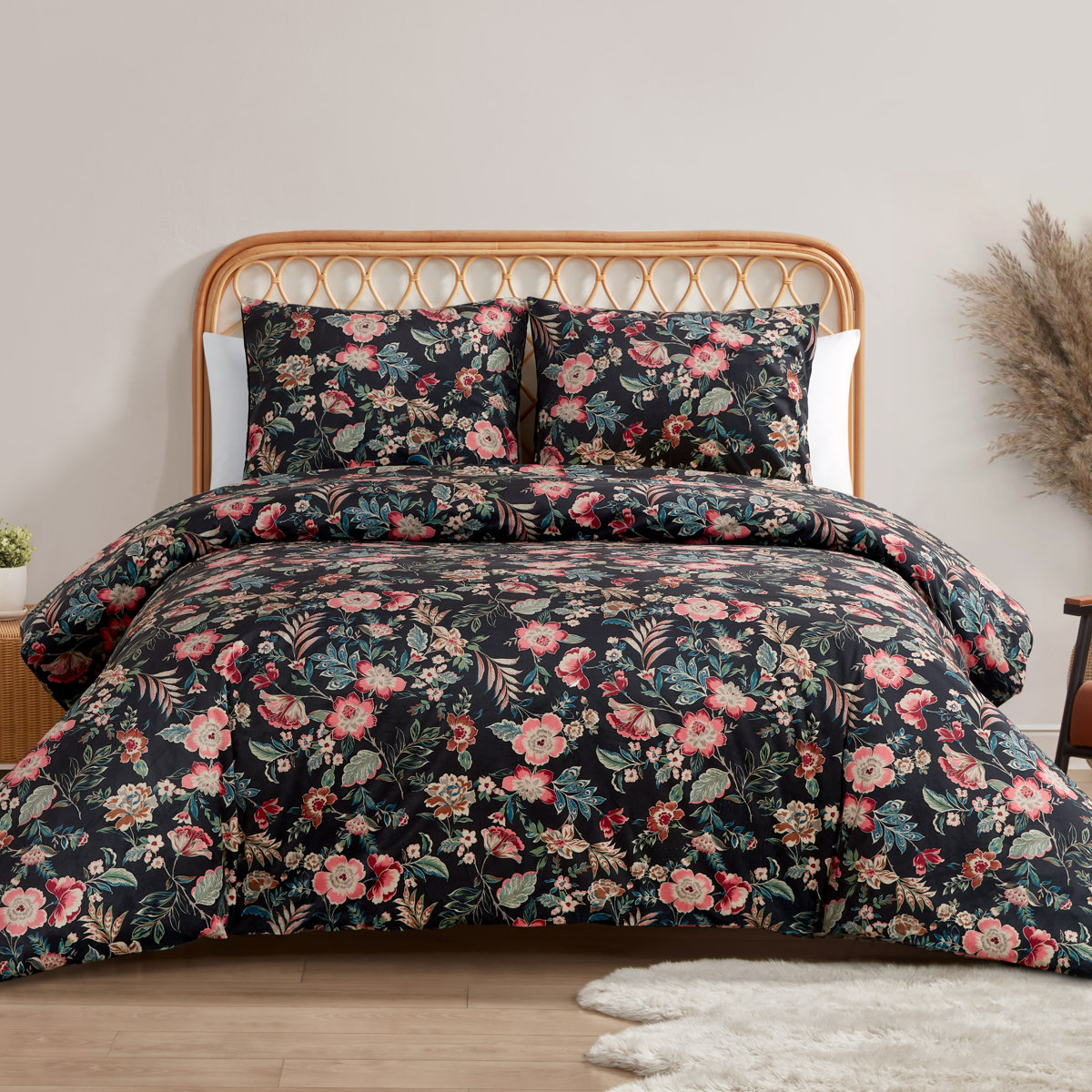 Jessica Simpson Arcadian Blooms Velvet Comforter Sets & Reviews | Wayfair