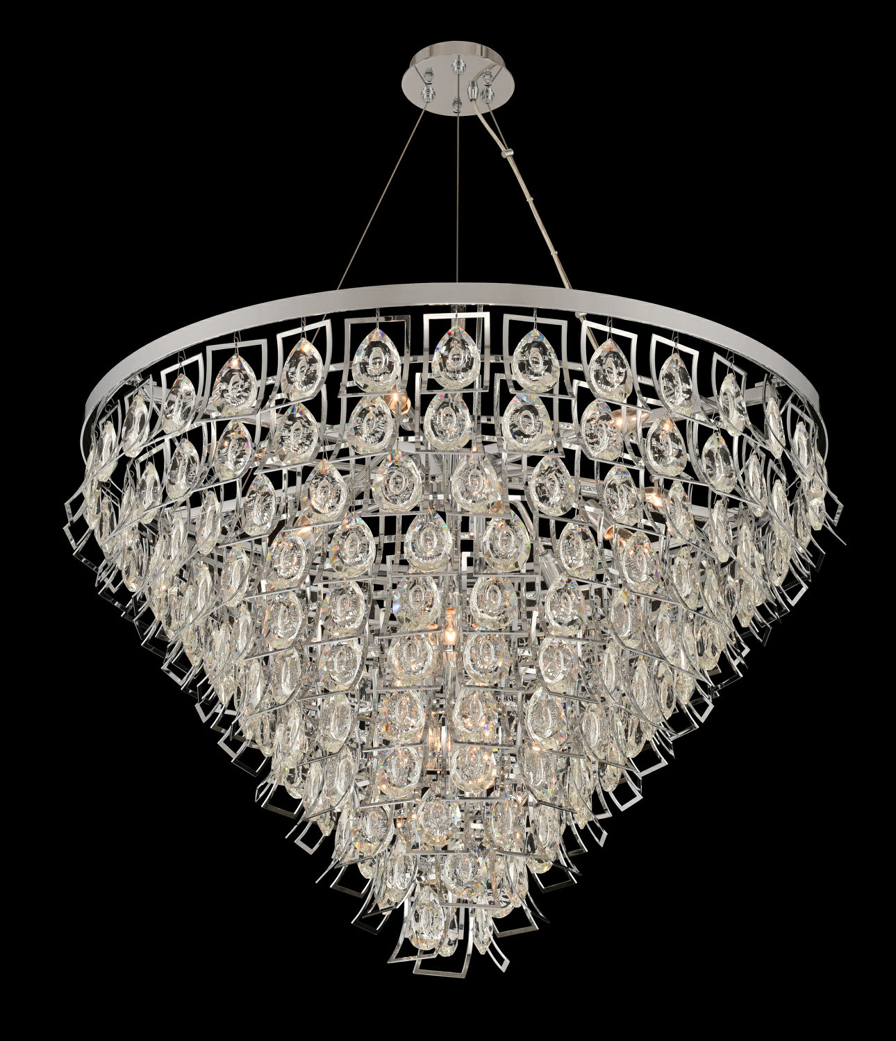 Allegri by Kalco Lighting Carmella 18 - Light Unique / Statement Tiered ...