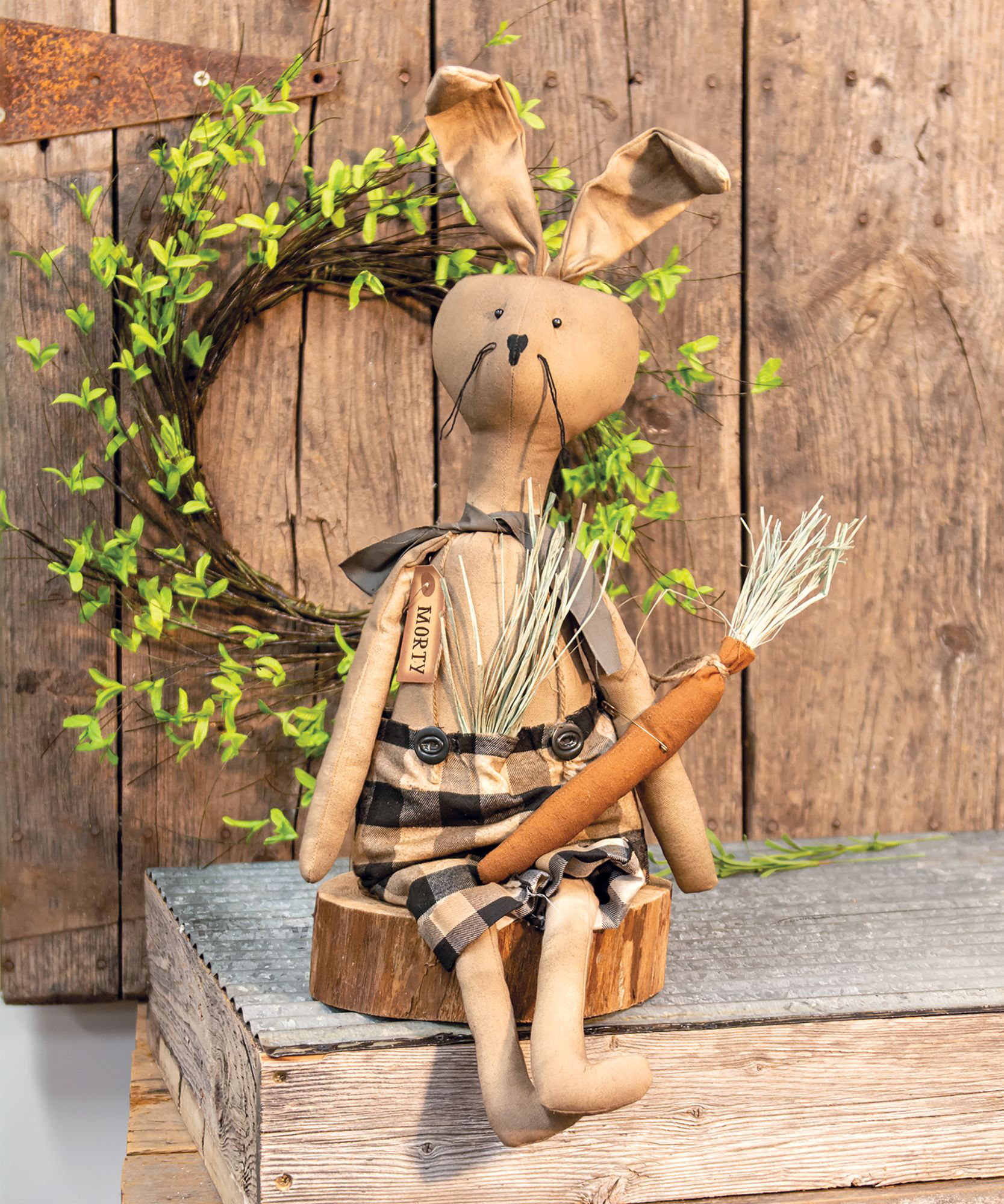 The Holiday Aisle® Dakia Morty Rabbit Doll | Wayfair