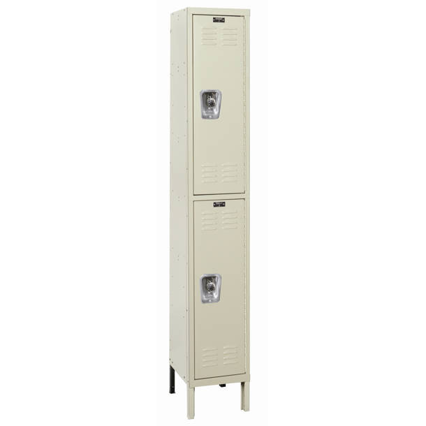 Hallowell ReadyBuilt Metal 1 - Tier 36'' School Locker with Padlock ...