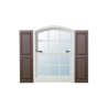 Alpha Shutters Standard Raised Panel Vinyl Shutters Pair & Reviews ...