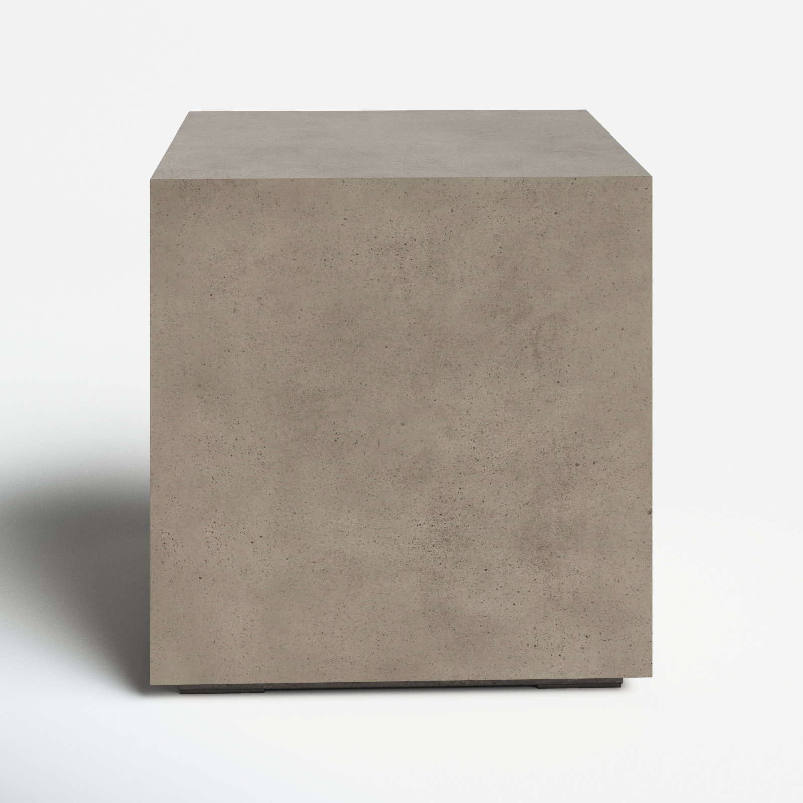 AllModern Kareen Concrete Block End Table & Reviews | Wayfair