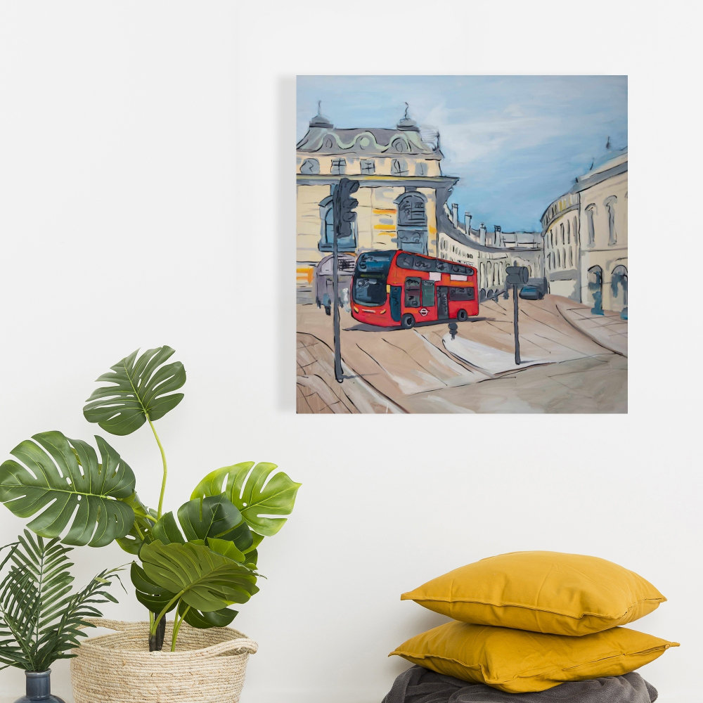 Begin Edition International Inc. Blue Bedroom Canvas - Piccadilly ...