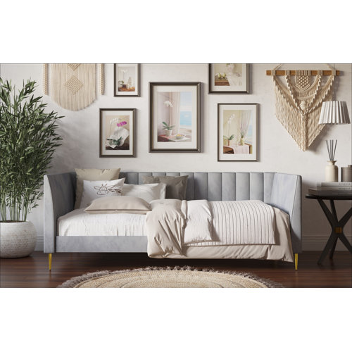 Willa Arlo Interiors Maidste Upholstered Daybed & Reviews | Wayfair