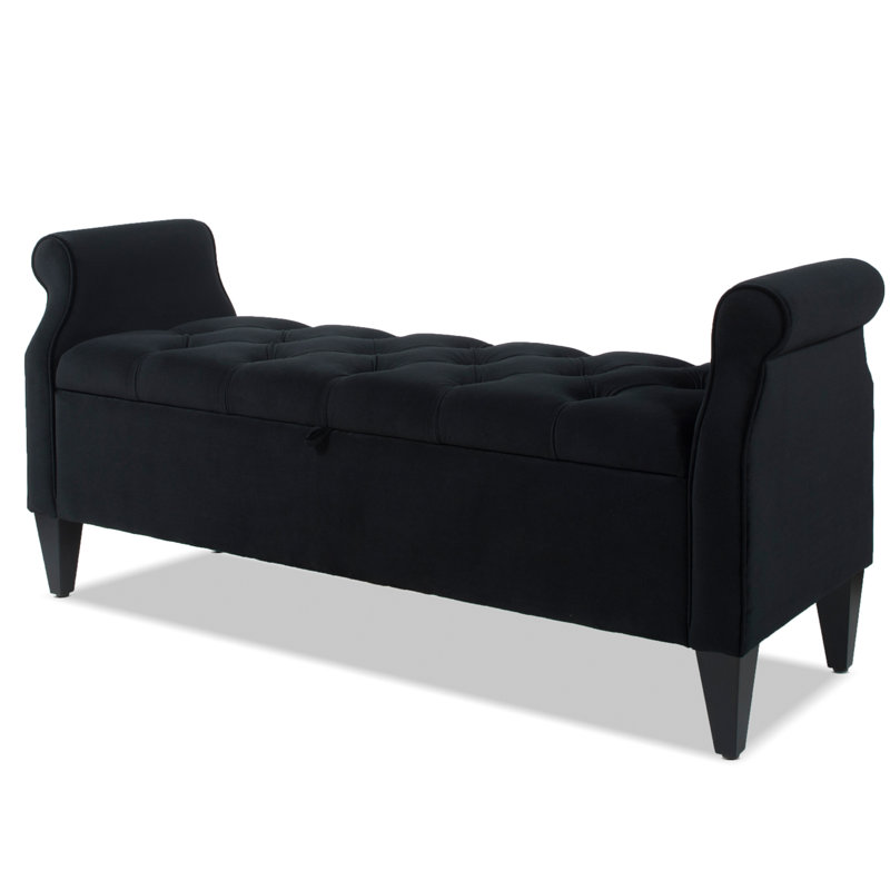 Red Barrel Studio® Maconay Upholstered Storage Bench & Reviews | Wayfair