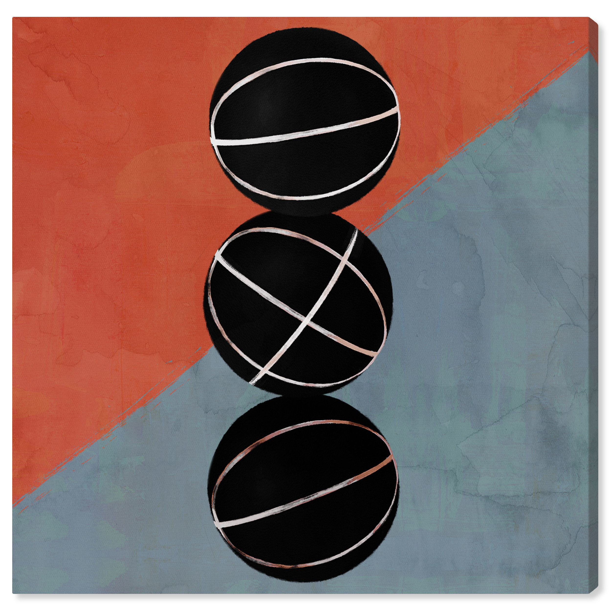 Hatcher & Ethan Sports And Teams 'Basketball Game' Basketball By ...