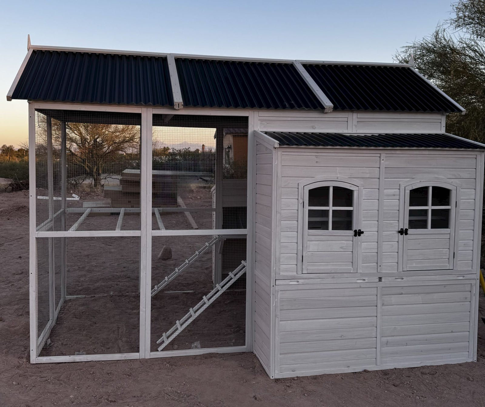 Zylina Modern Countryside Chicken Coop | Wayfair