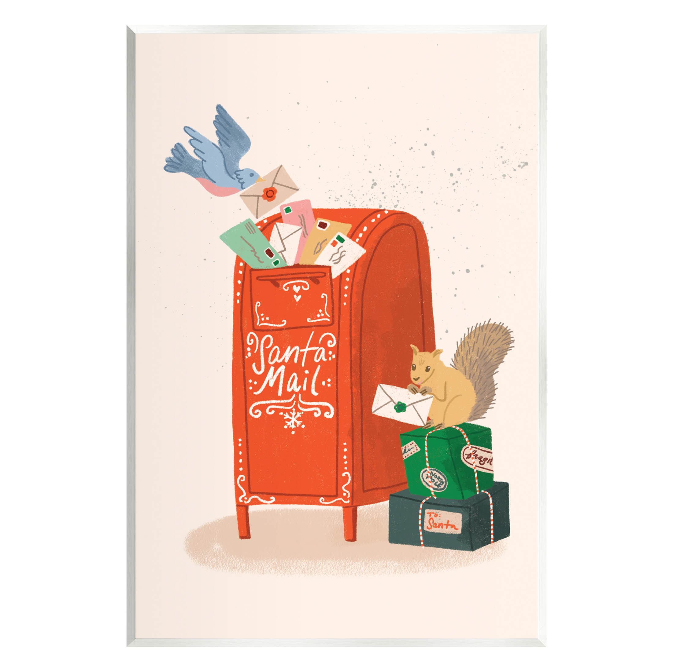 The Holiday Aisle® Santa Mail Holiday Parcels Letters by Kristina ...