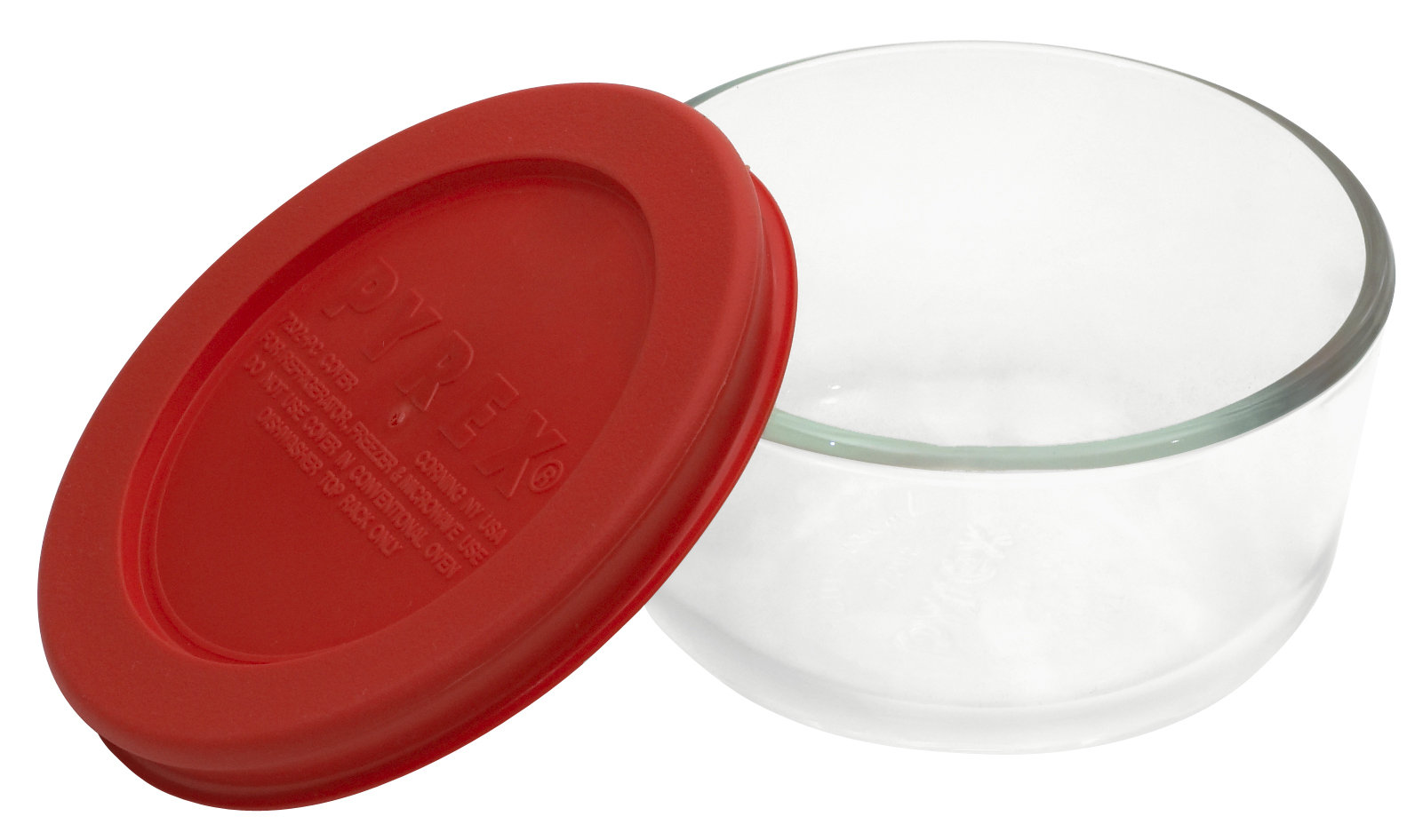 Pyrex Storage Plus Round Dish 8 Oz. Food Storage Container & Reviews ...