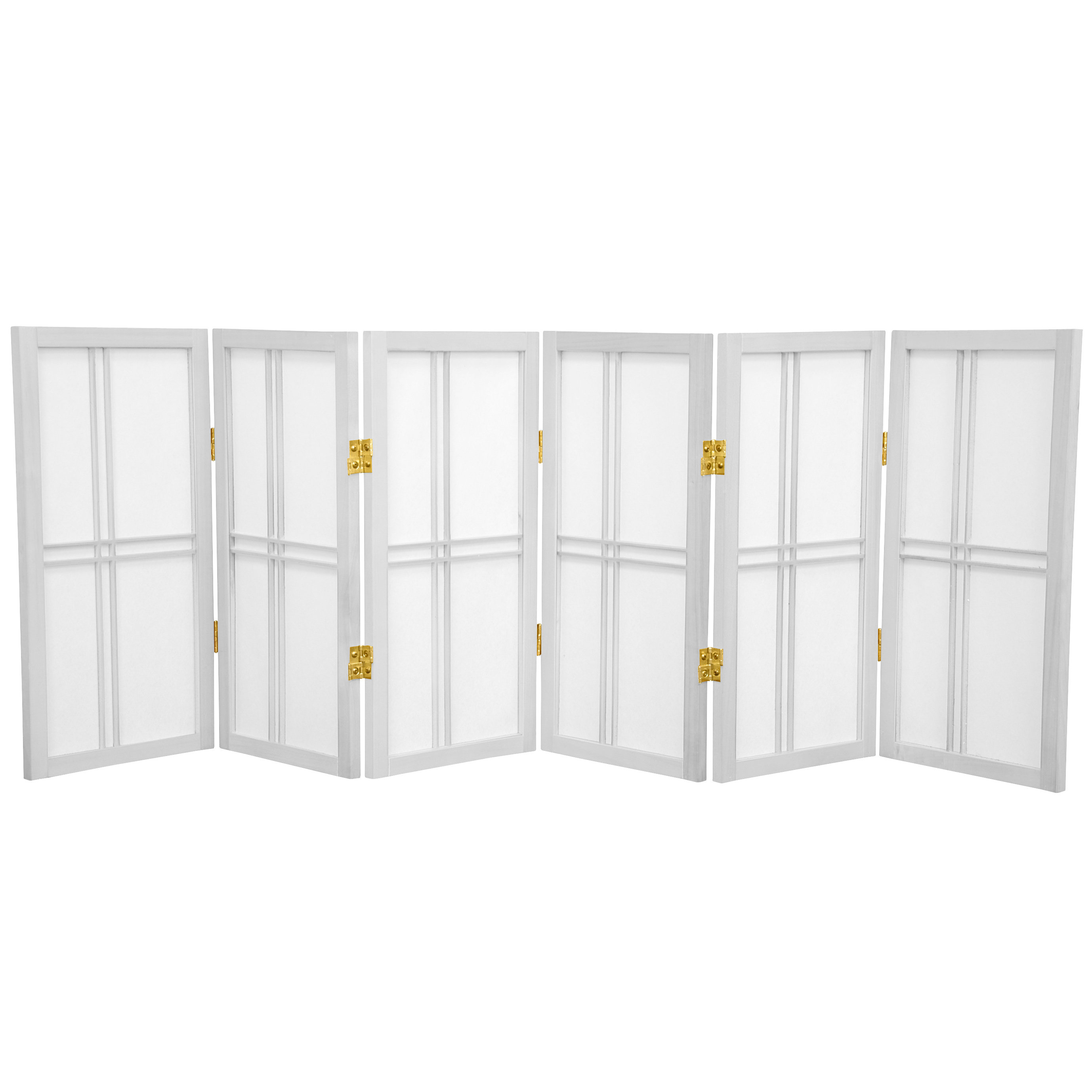 Winston Porter Keitez 24" H Short Folding Screen & Reviews | Wayfair