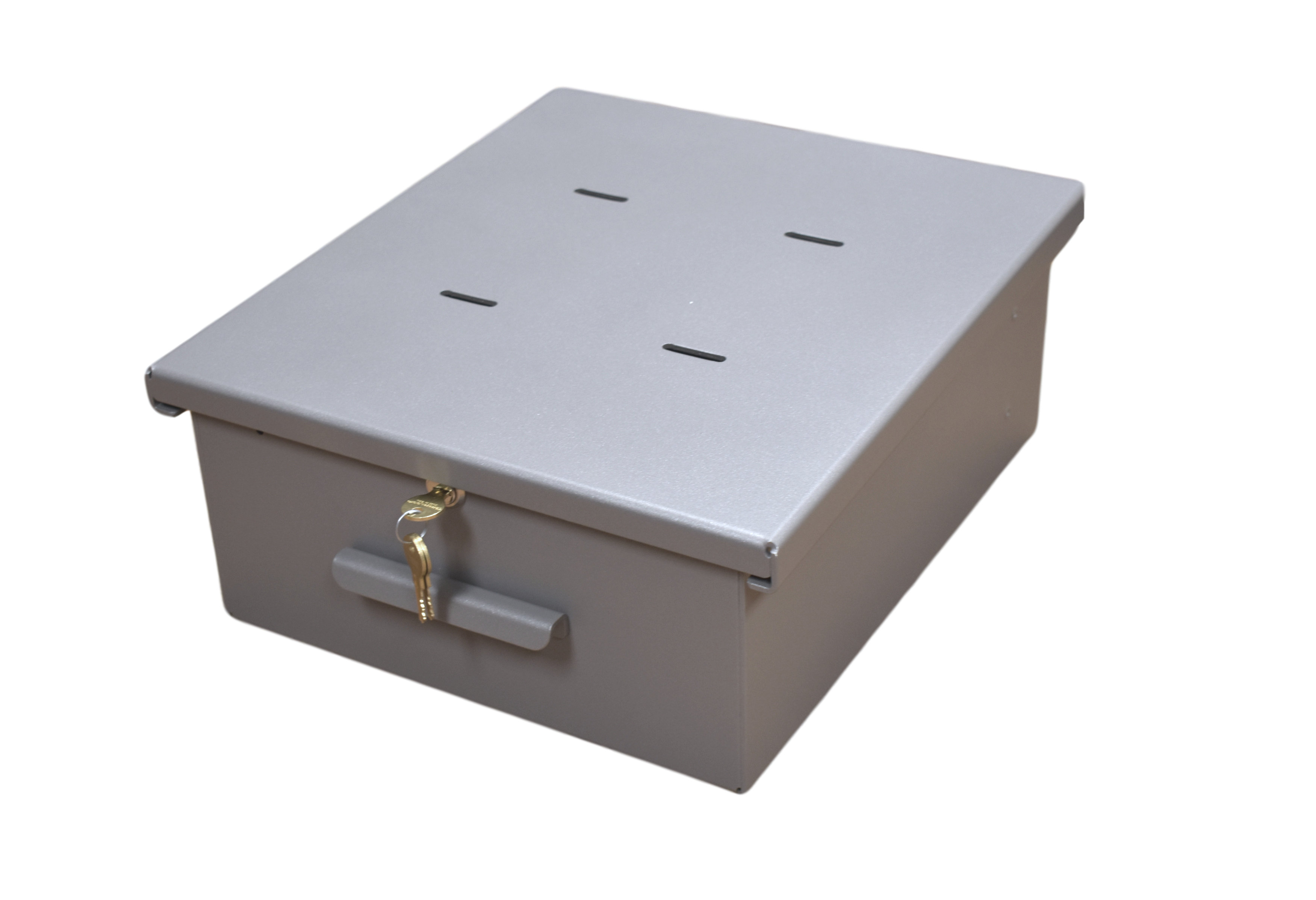 Prep & Savour American Made Large Aluminum Refrigerator Lock Box (Large ...