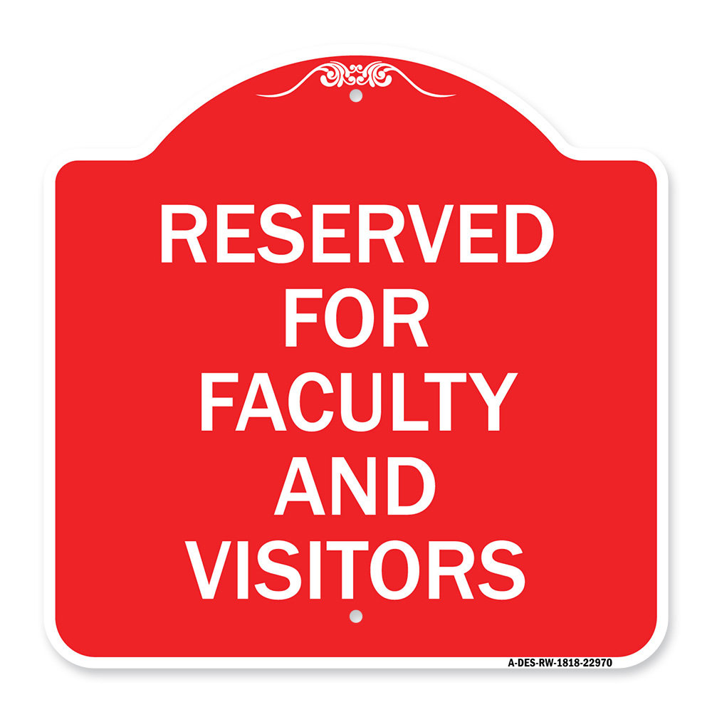 Signmission Designer Series Sign - School Parking Sign Reserved For ...