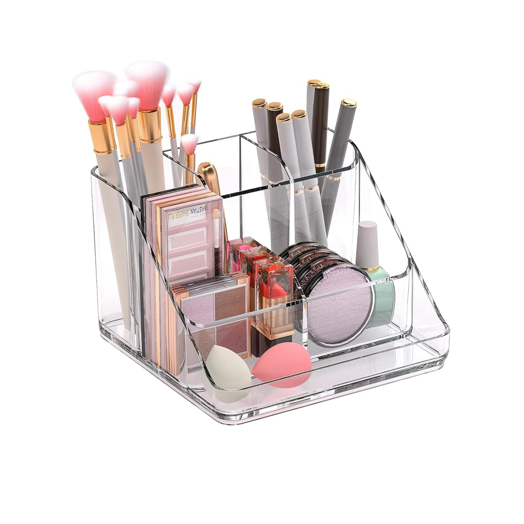 Rebrilliant 6-Section Makeup Tray: Organize Jewelry, Hair, and ...