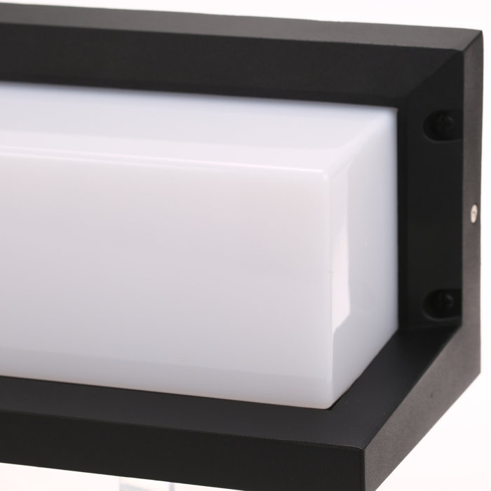 Wrought Studio Chardonnae 30W Aluminum Square/Rectangle LED Outdoor ...