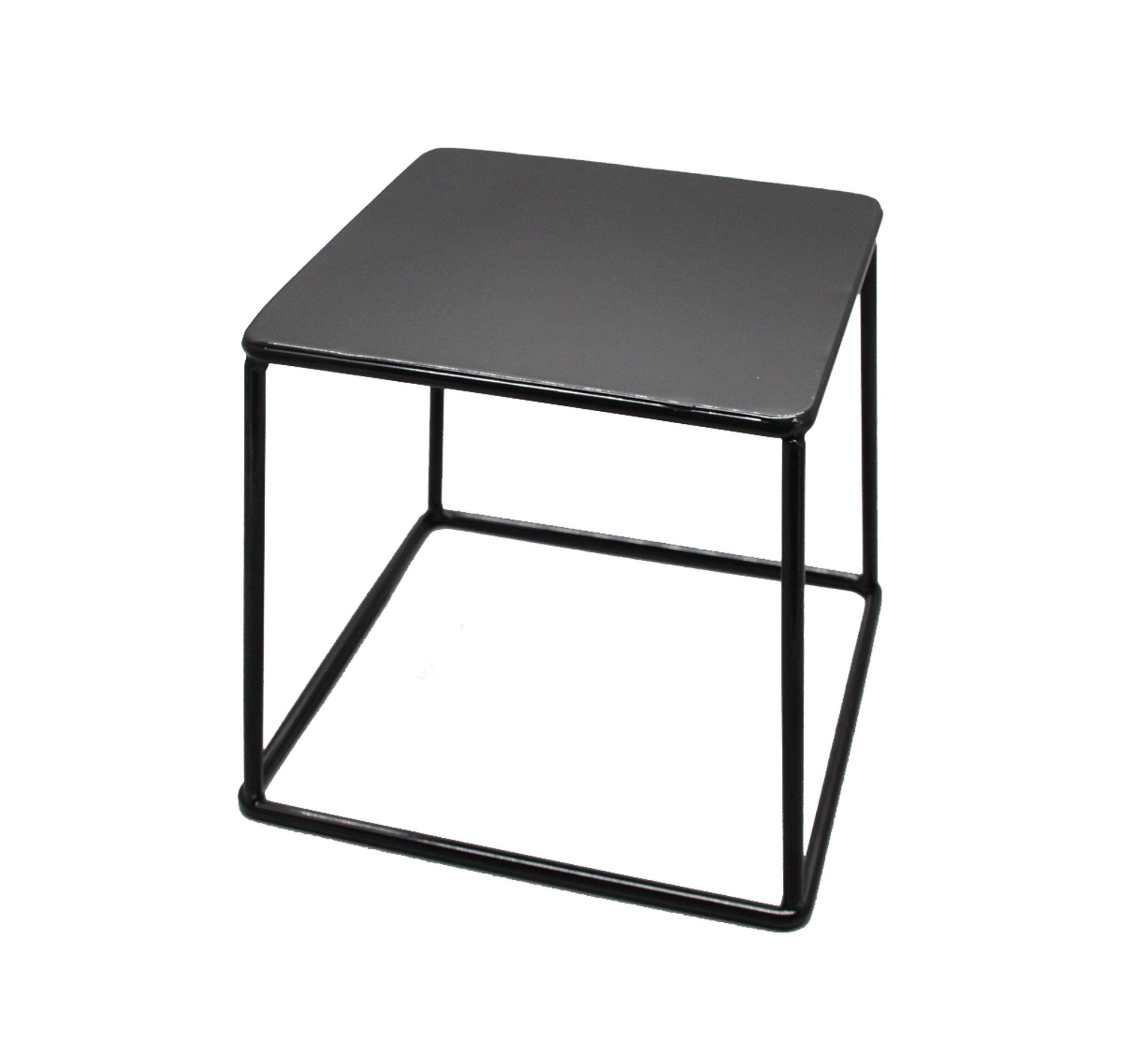 FixtureDisplays 4" Tall Wire Display Riser - Black | Wayfair