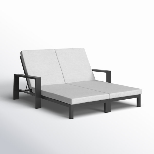 Double Patio Chaise Lounge Chairs | Wayfair