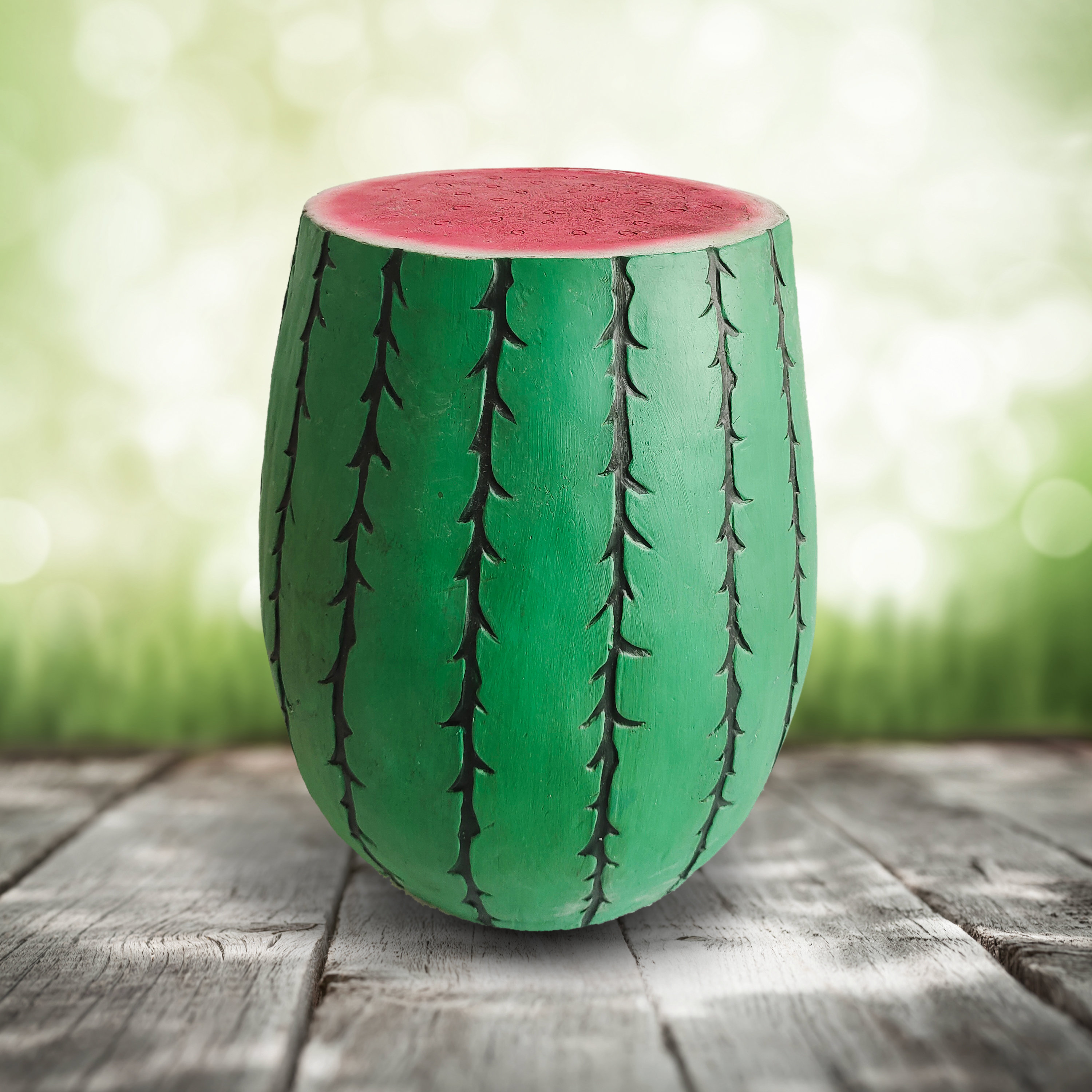 Gracie Oaks Watermelon Garden Stool / Side Table - Wayfair Canada