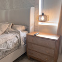 Loon Peak® Fayola Rustic Farmhouse Three Drawer Dresser, Mid Century 3 ...