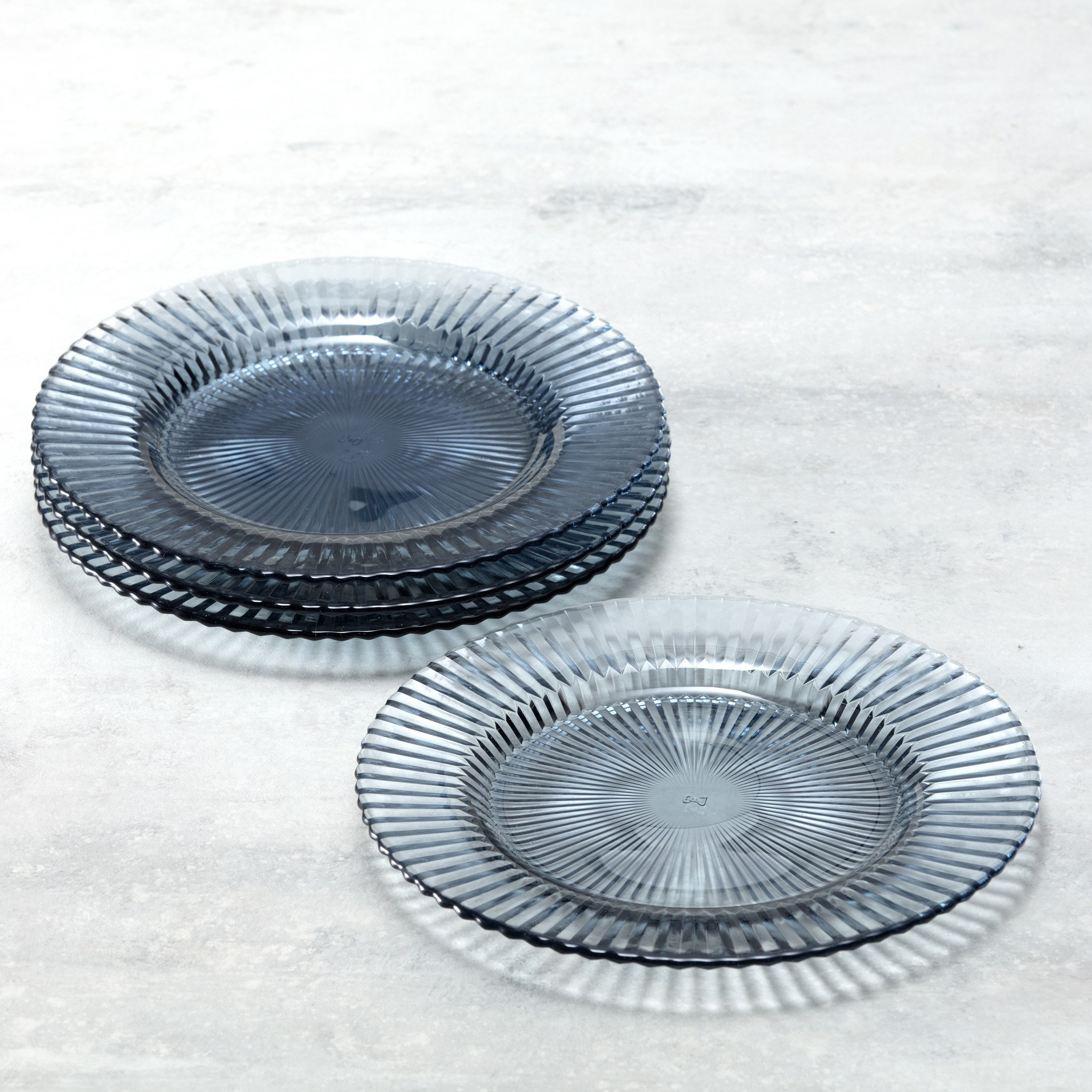 Fortessa Archie Glass, 10.6 Inch Dinner Plate (Set of 4) | Wayfair