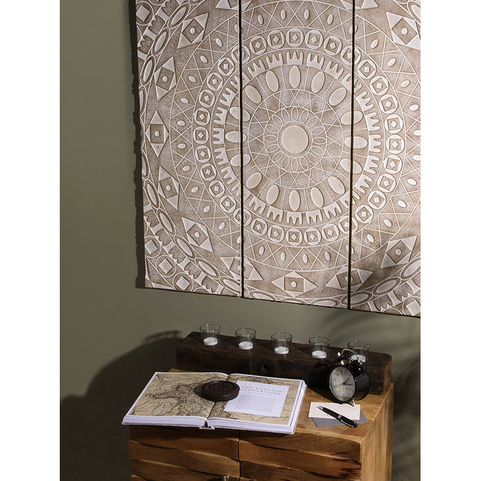 Bungalow Rose Boho Wall Decor on Wood & Reviews | Wayfair