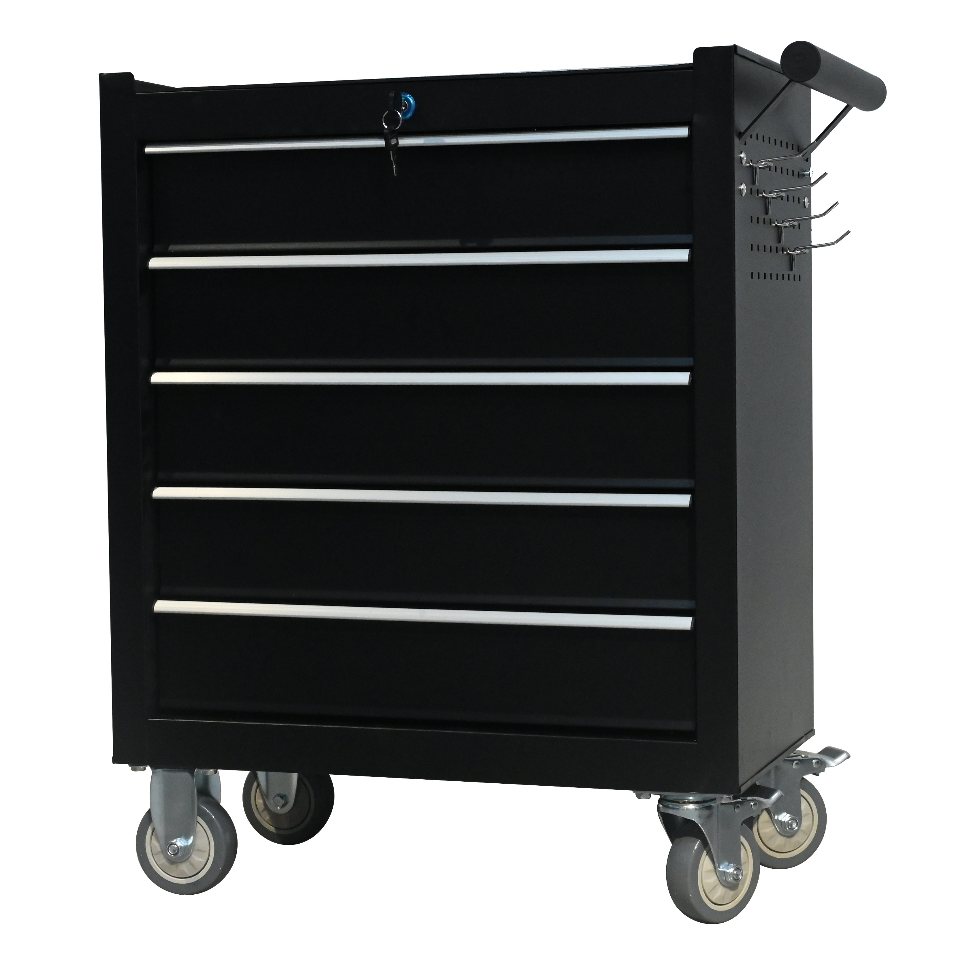 Ebern Designs 31" Metal Rolling Tool Cabinet With 5-Drawer, Storage ...