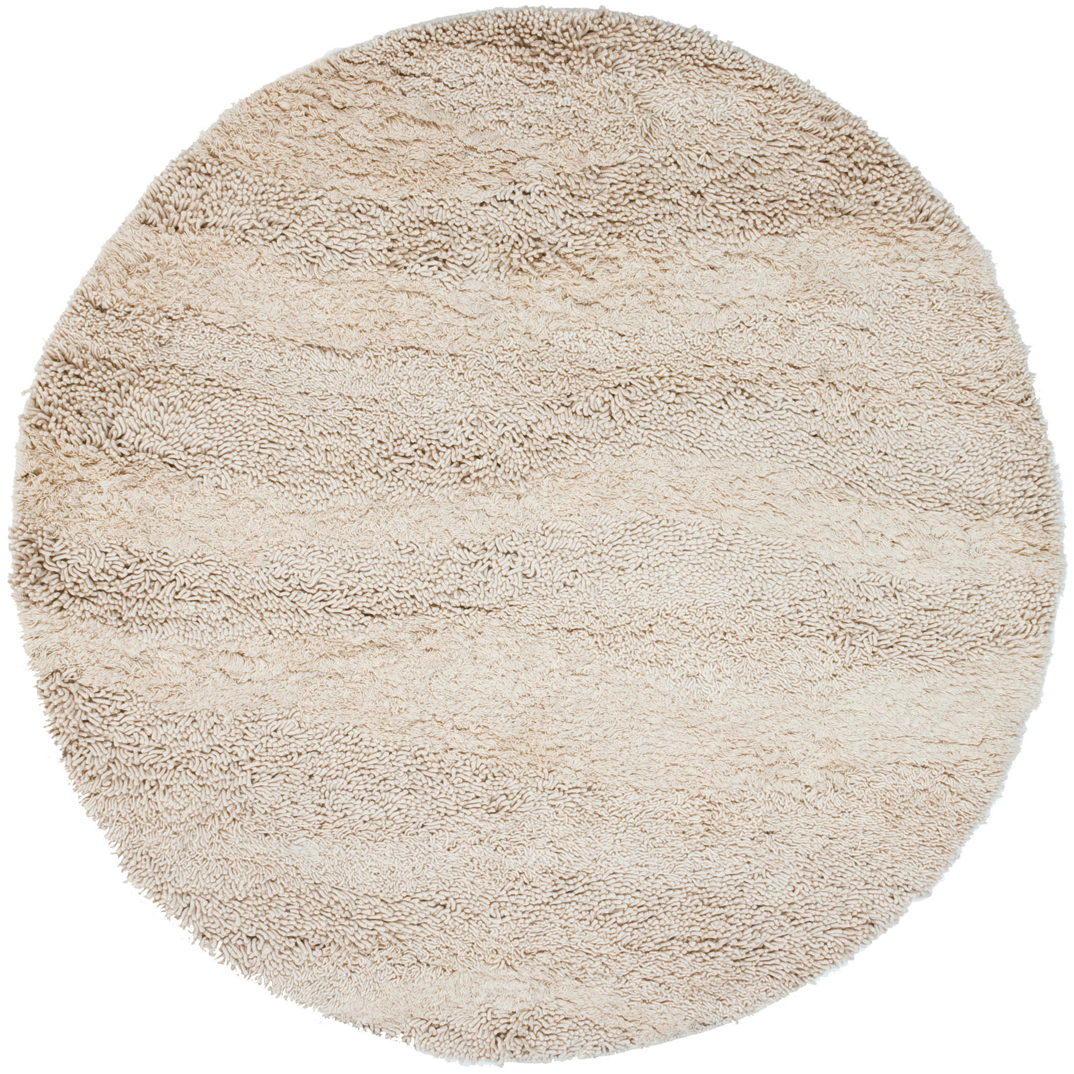 Orren Ellis Messerly Handwoven Wool Cream Area Rug & Reviews | Wayfair