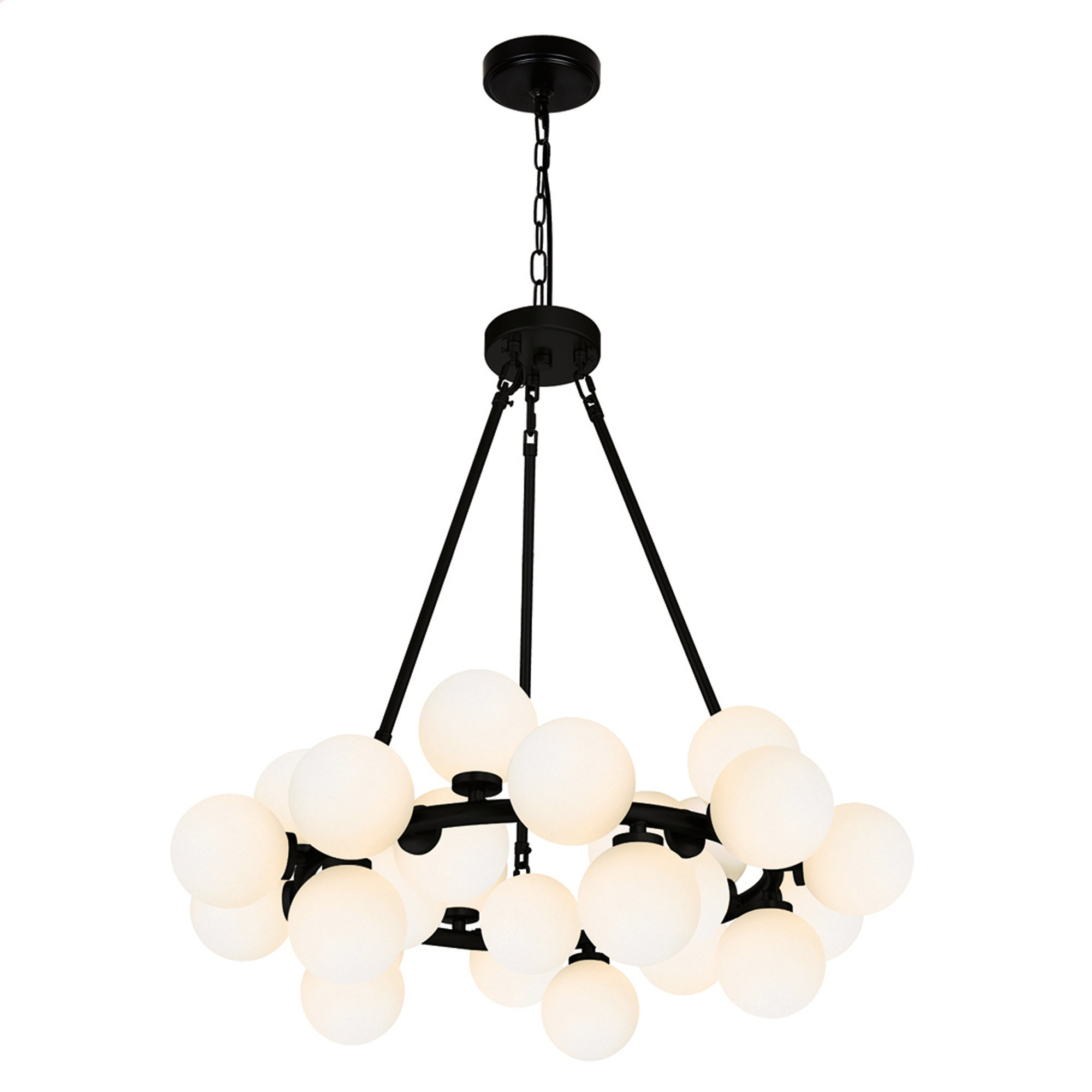 Mercer41 Bucurel 25 - Light Statement Wagon Wheel Chandelier & Reviews | Wayfair
