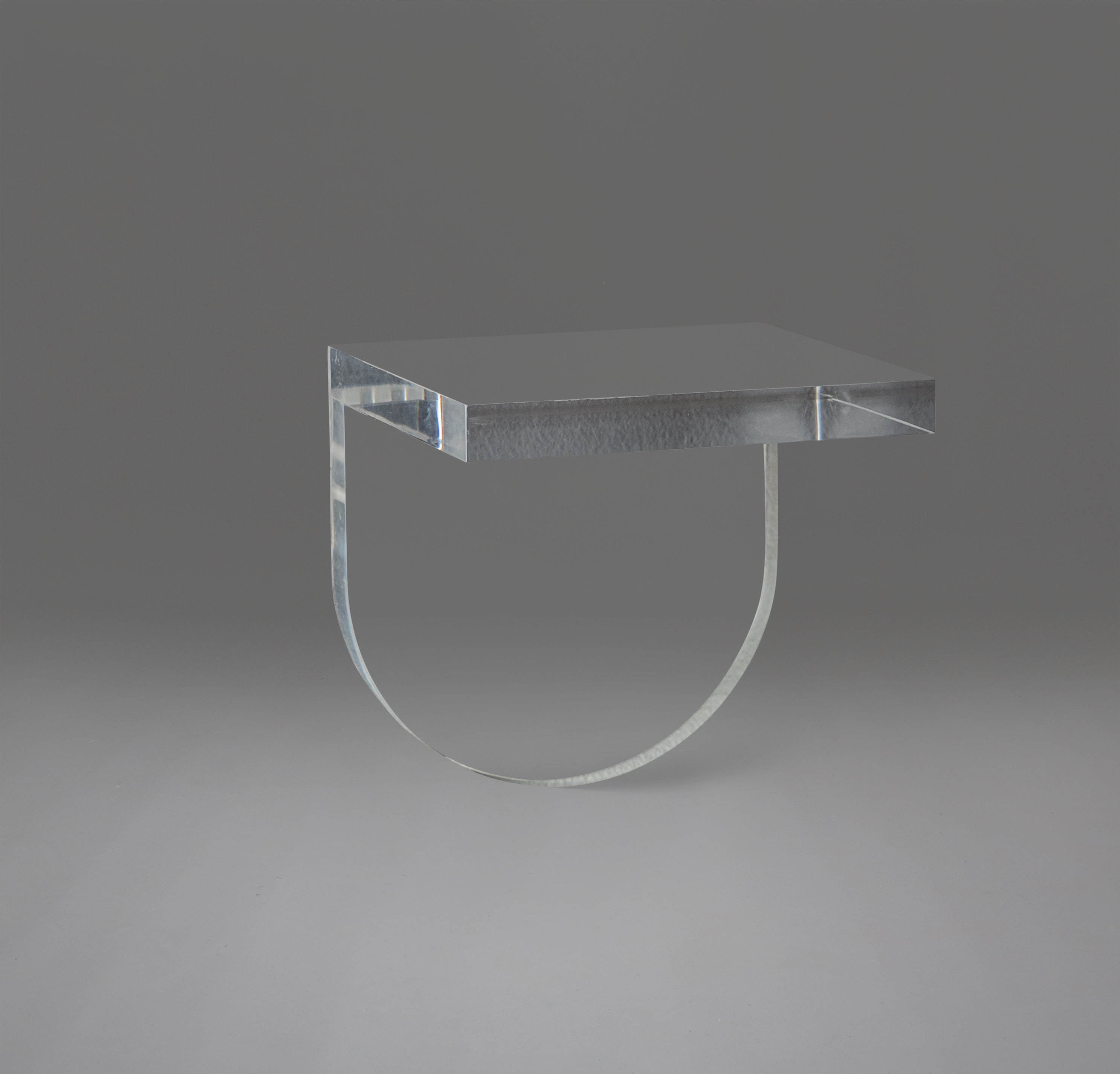 Orren Ellis Herodotus Square Acrylic Bracket Shelf | Wayfair