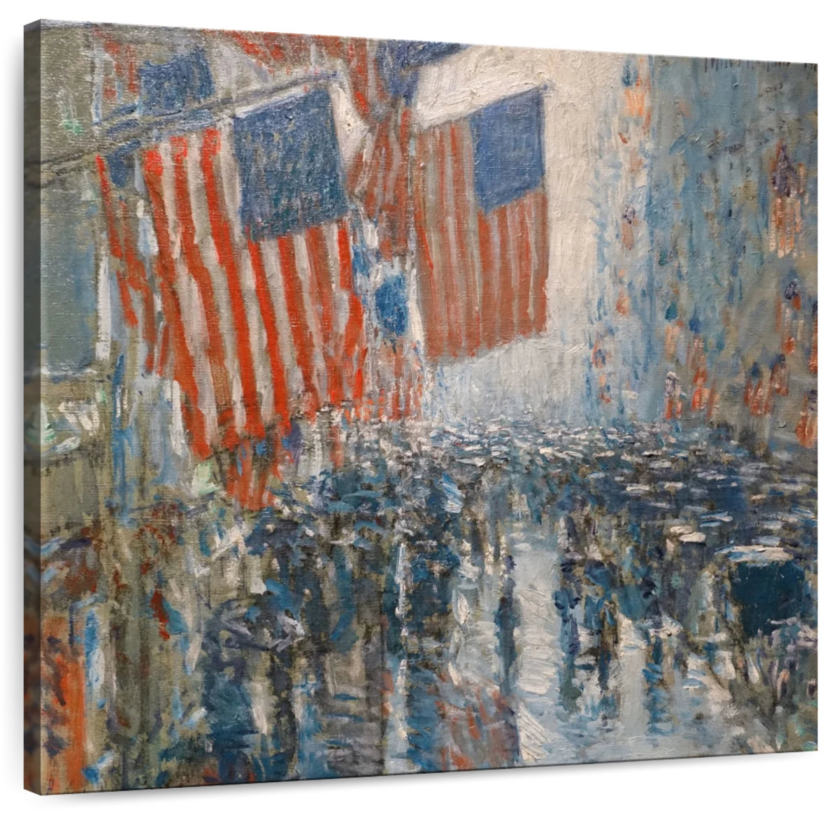 Ebern Designs Borges Rainy Day In Fifth Avenue | Wayfair