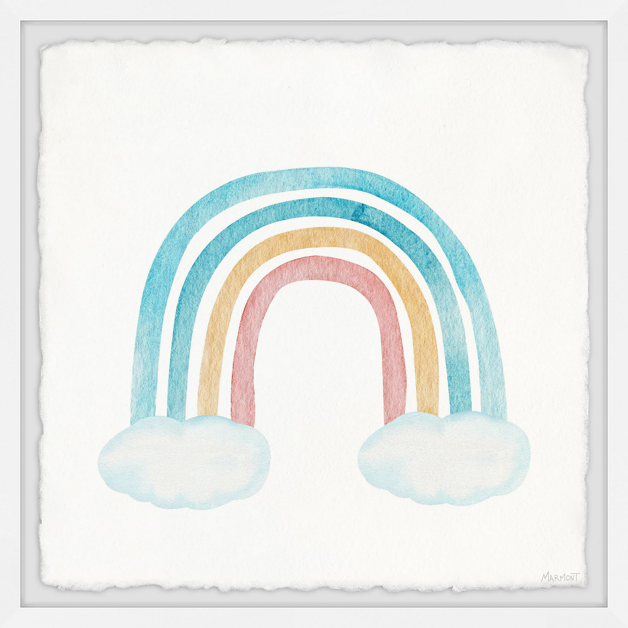 Isabelle & Max™ Gerdes Rainbows End Framed Print | Wayfair