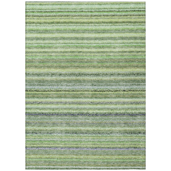 Longshore Tides Aurelien Striped Indoor / Outdoor Rug | Wayfair