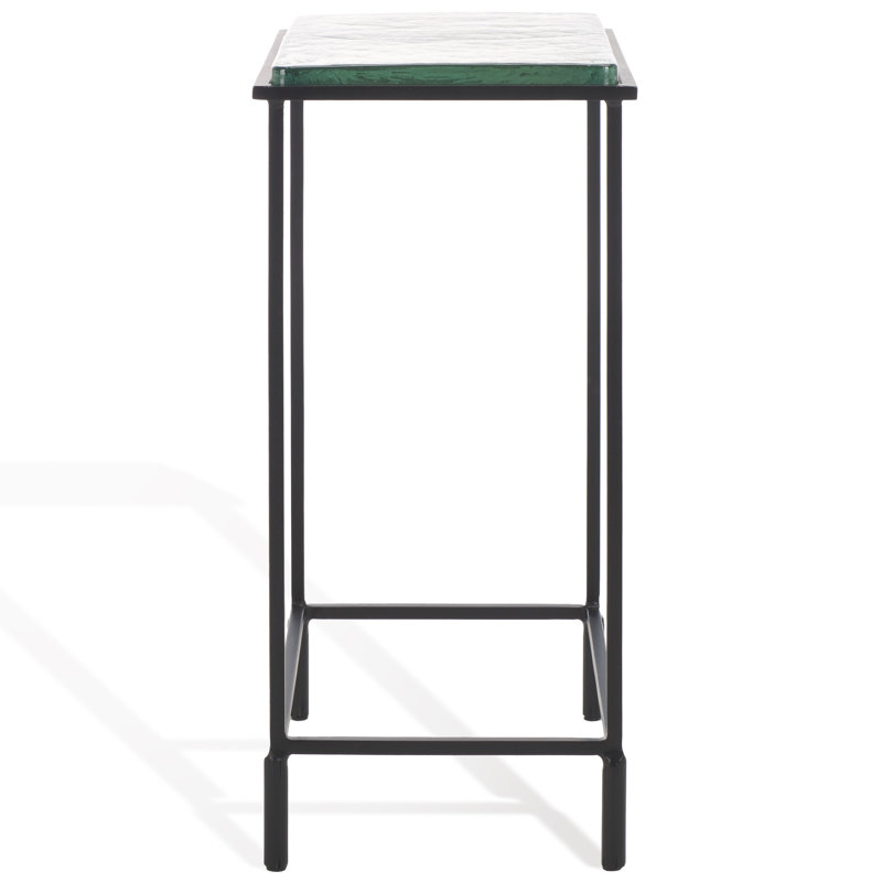 Latitude Run® Bertillo Glass End Table | Wayfair