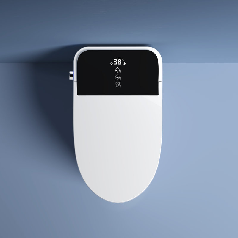 BCAN Smart Toilet with Tankless Bidet Wash, Auto Open Lid, 1.28 Gallons ...