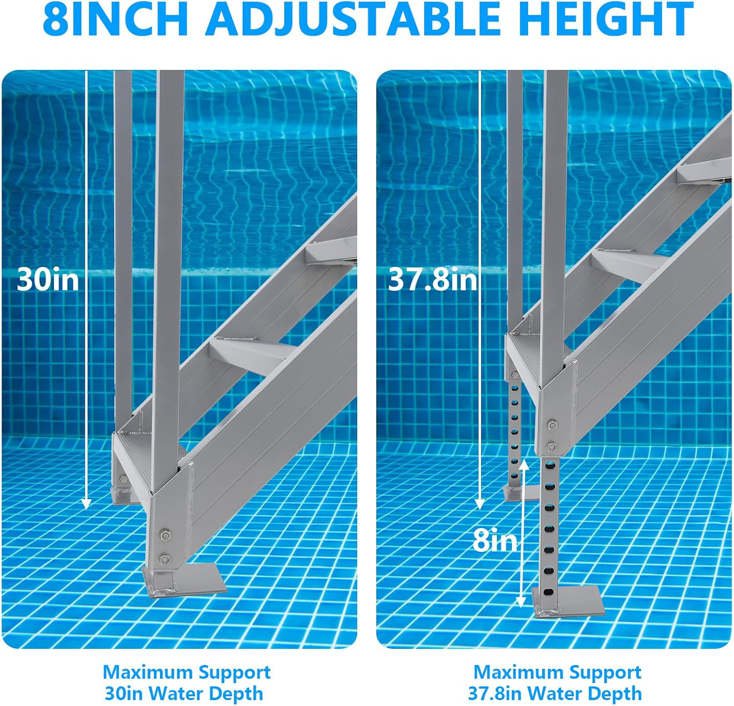 Espiron Optimum Dock Ladder,Boat Ladder -350/500lbs Weighing Apacity ...