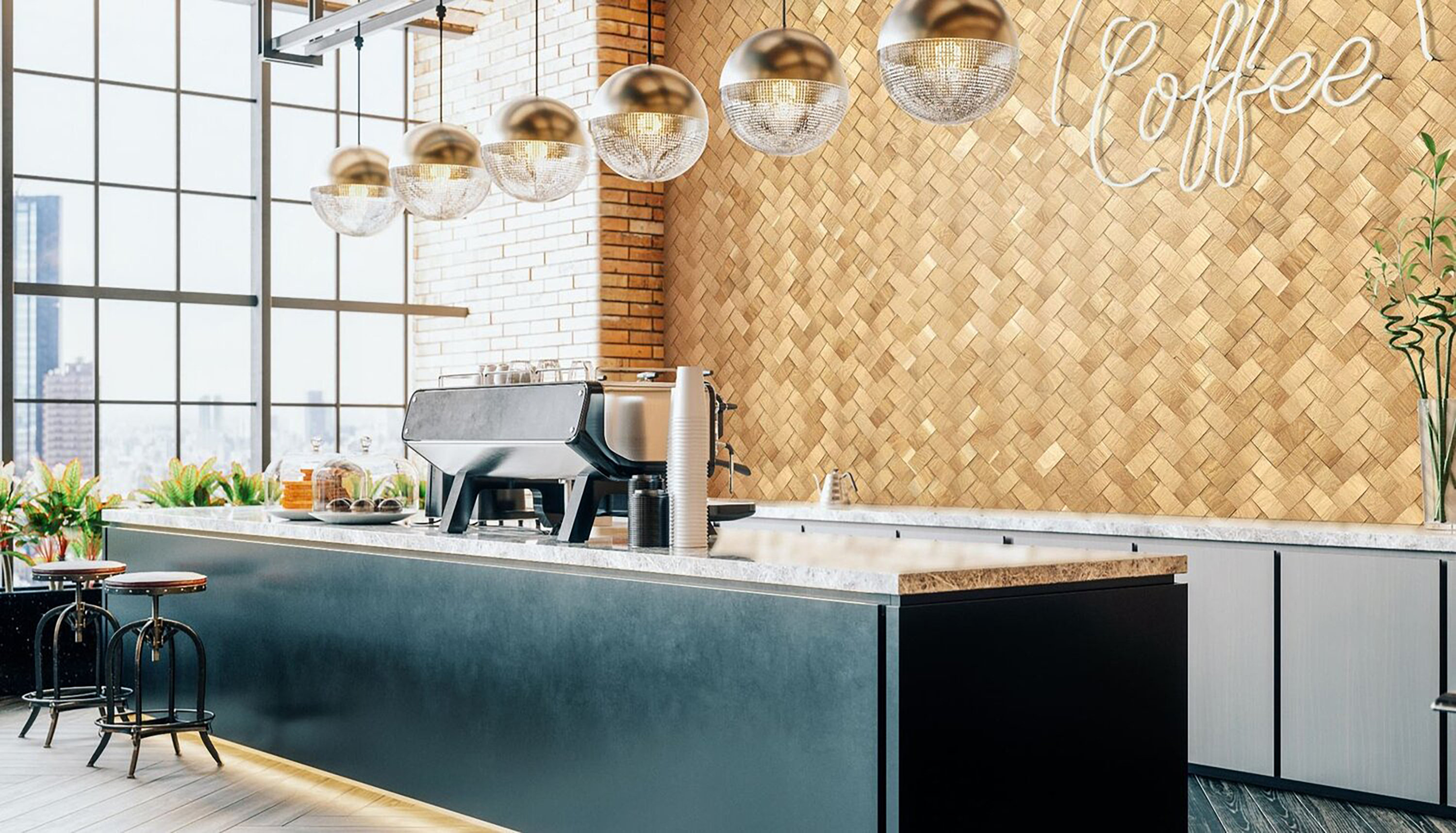 Stacked Wood Walls Weave 13.44" x 53.75" Solid Wood Wall Paneling in ...