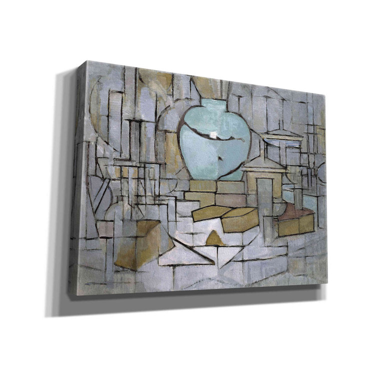 Red Barrel Studio® Still Life With Gingerpot II, 1912 On Canvas by Piet ...