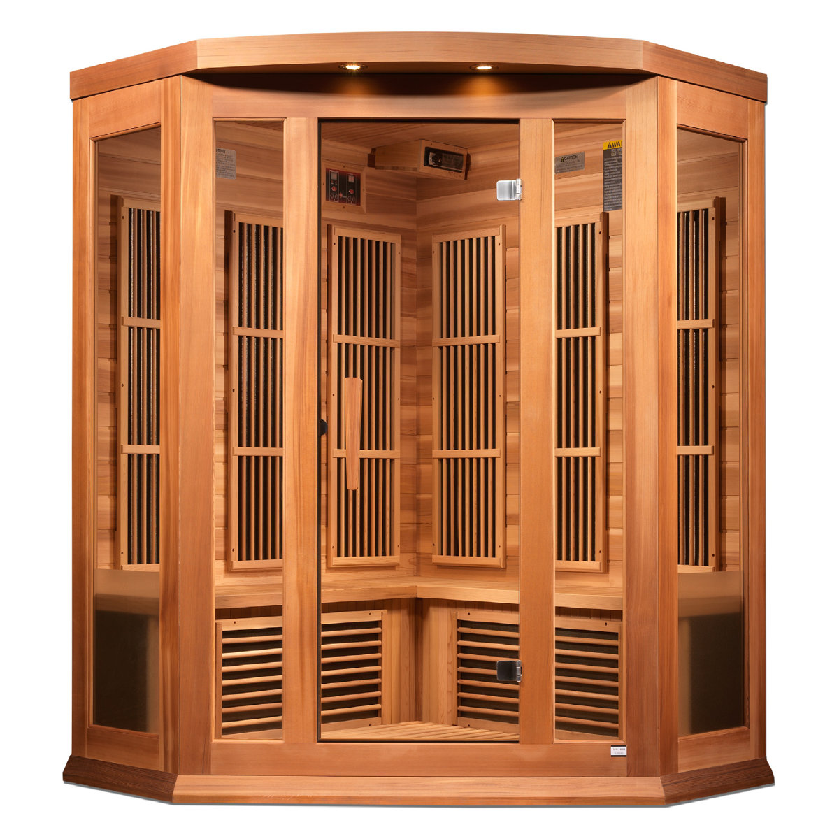 Dynamic Infrared Dynamic Saunas 3 - Person Indoor Bluetooth Compatible ...