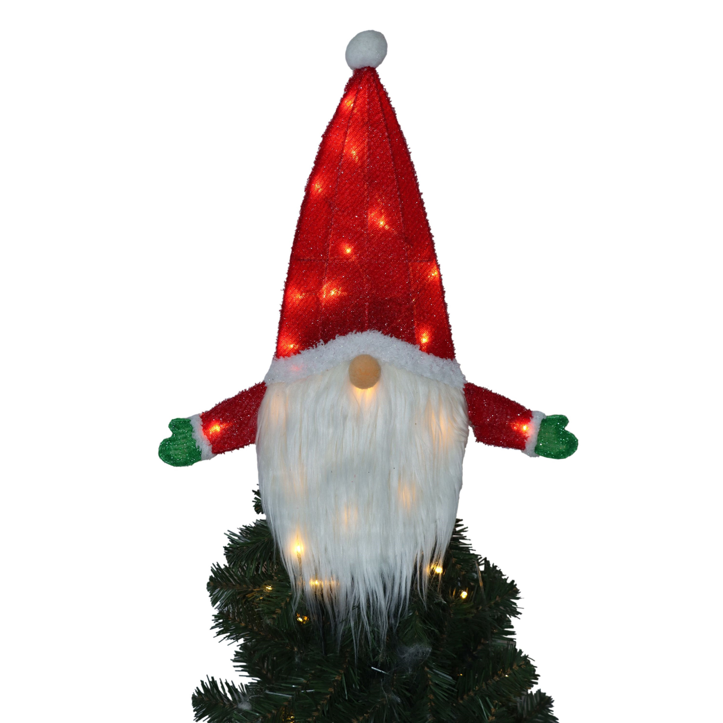 The Holiday Aisle® Season's Designs 20in Santa Gnome Christmas Tree ...