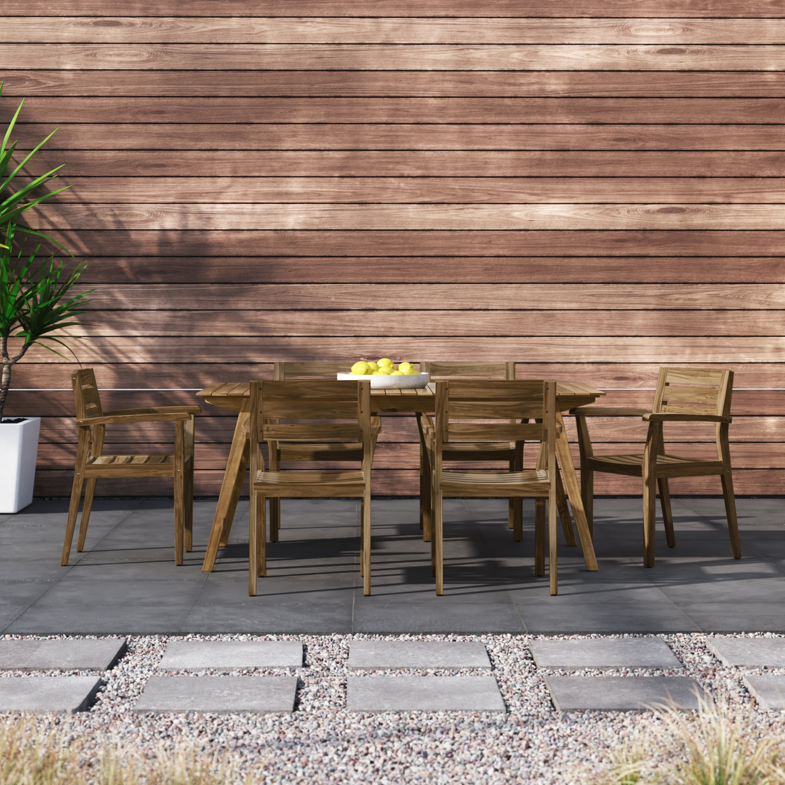 Wade Logan® Arneta 7 Piece Dining Set & Reviews | Wayfair