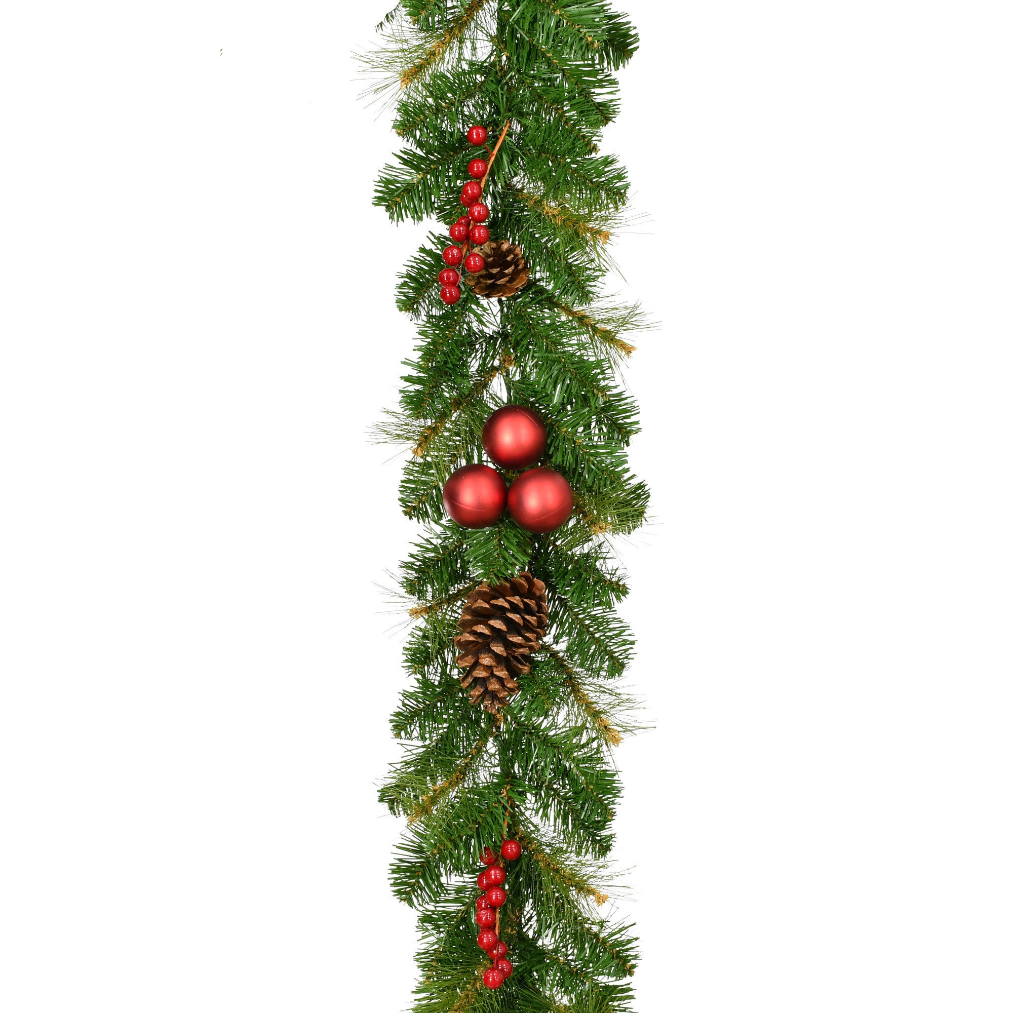 Fraser Hill Farm 9' Garland | Wayfair