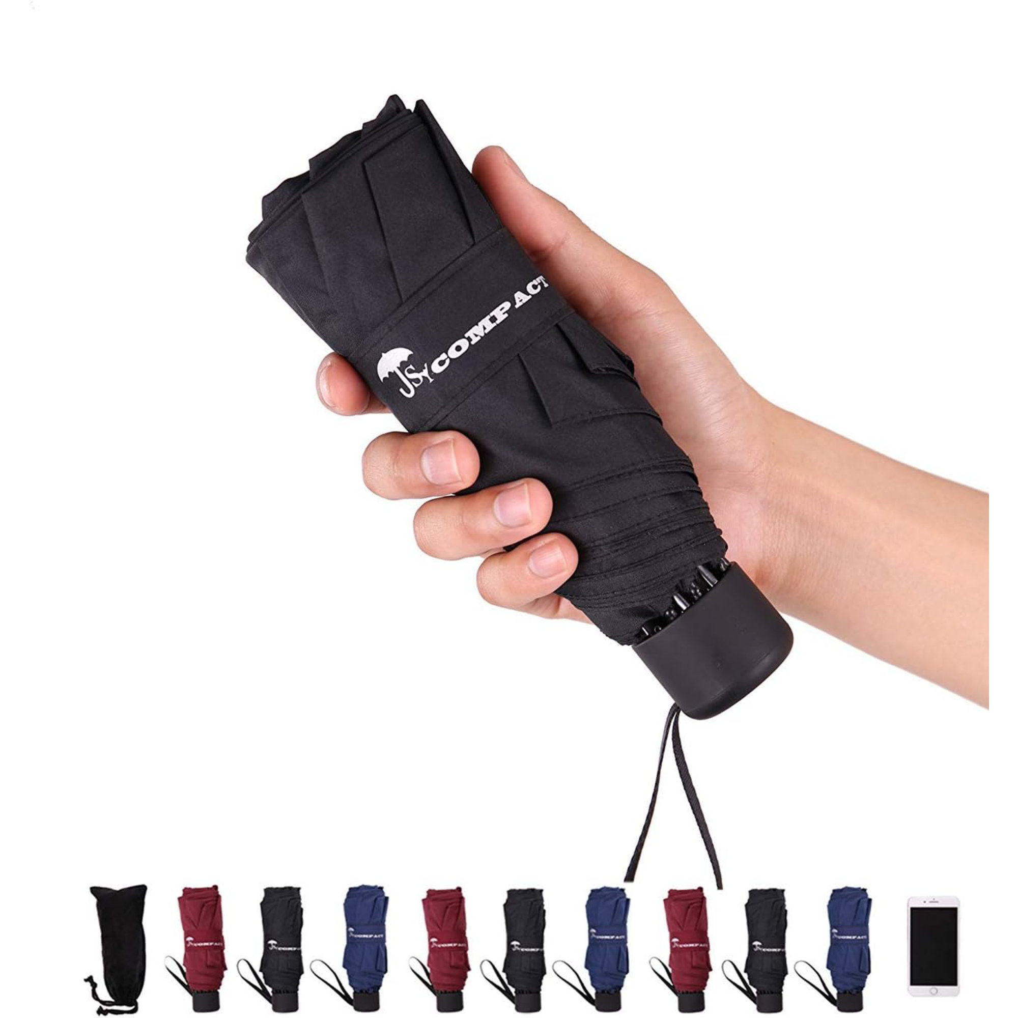 ToccoLeggero Travel Umbrella - Lightweight Portable Mini Compact ...