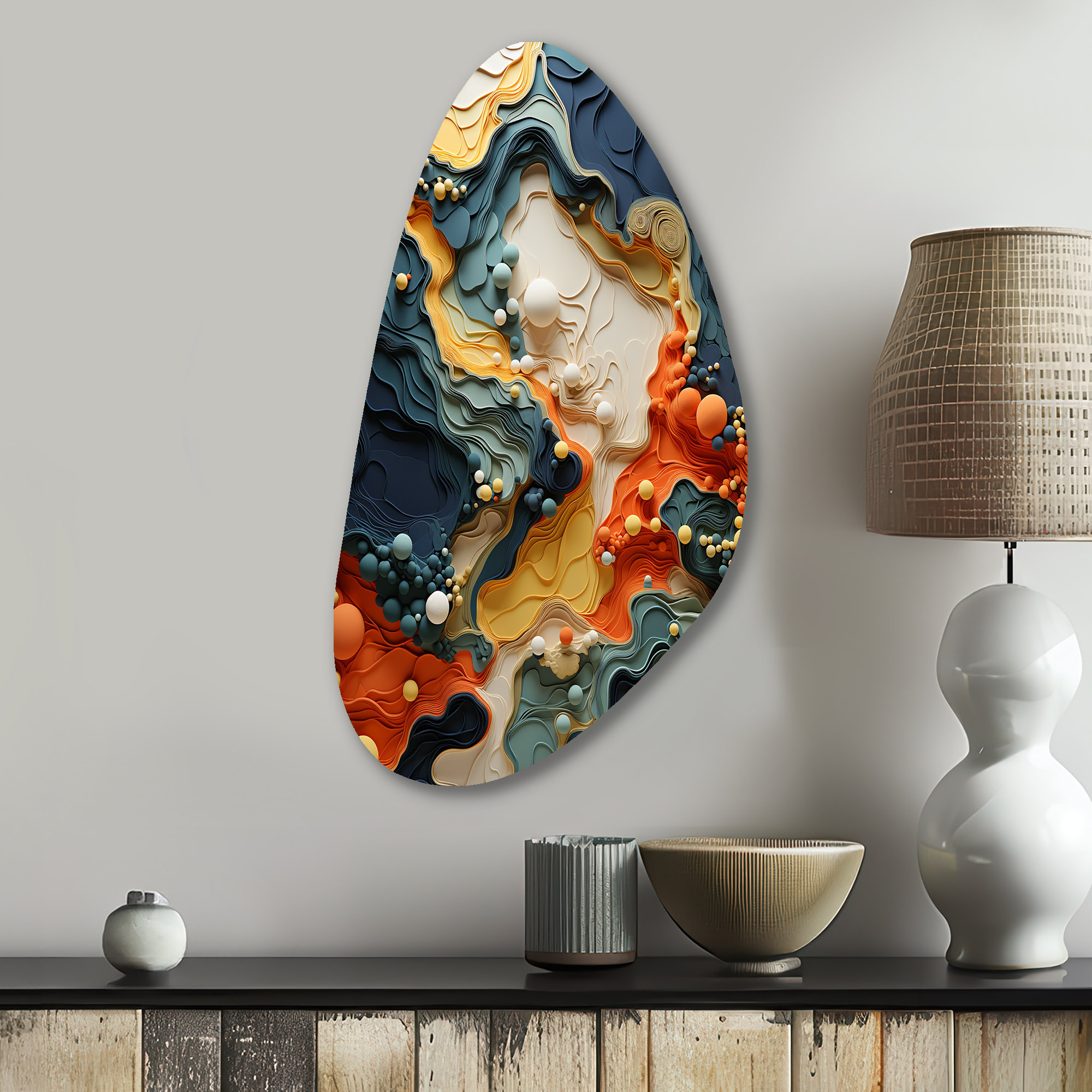 Design Art Bio morphism Organic Forms II - Unique Shape Biomorphism ...