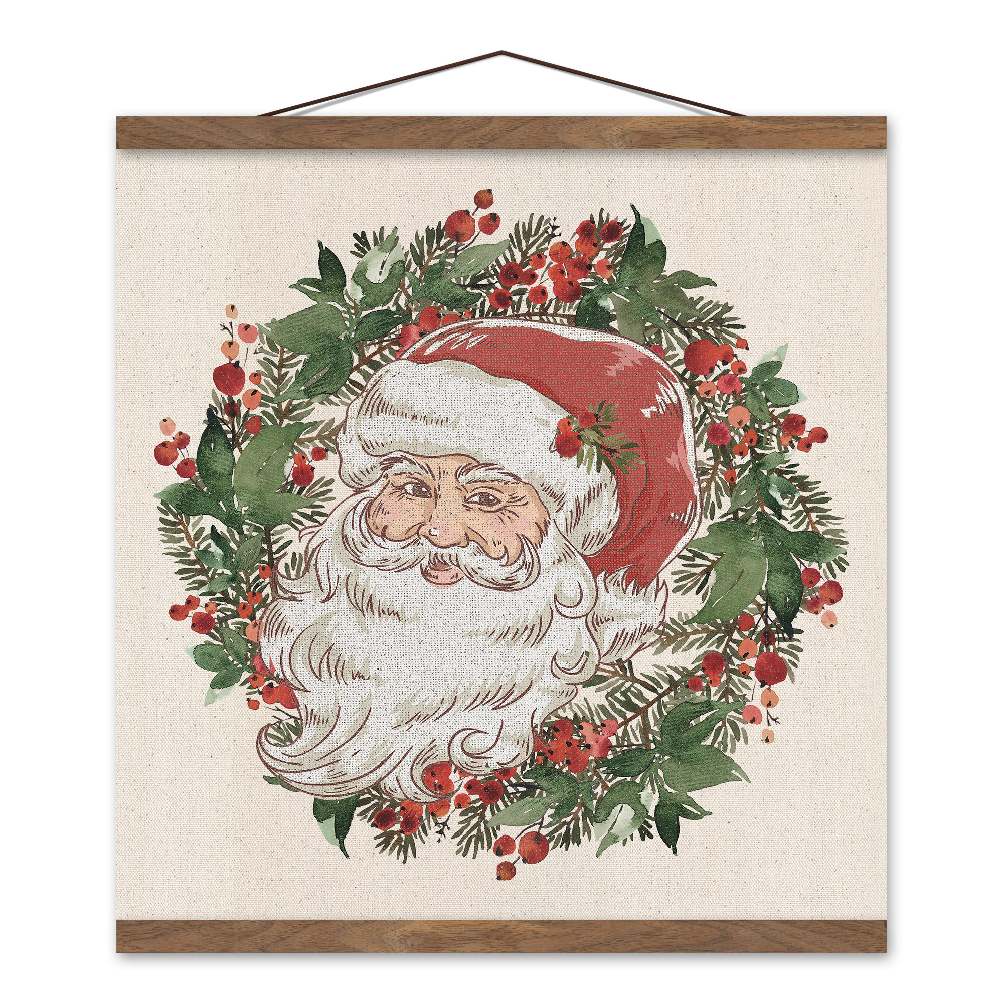 The Holiday Aisle® Santa Wall Décor | Wayfair