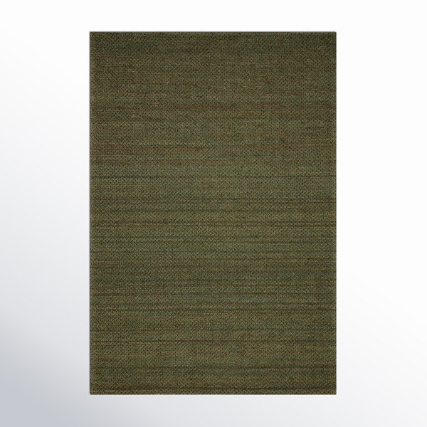 Abisai Handmade Flatweave Green Area Rug & Reviews | Joss & Main