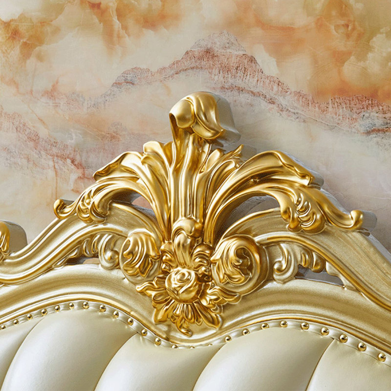 Rosdorf Park Dashuan 47.2'' Wide Tufted Genuine Leather Armchair | Wayfair