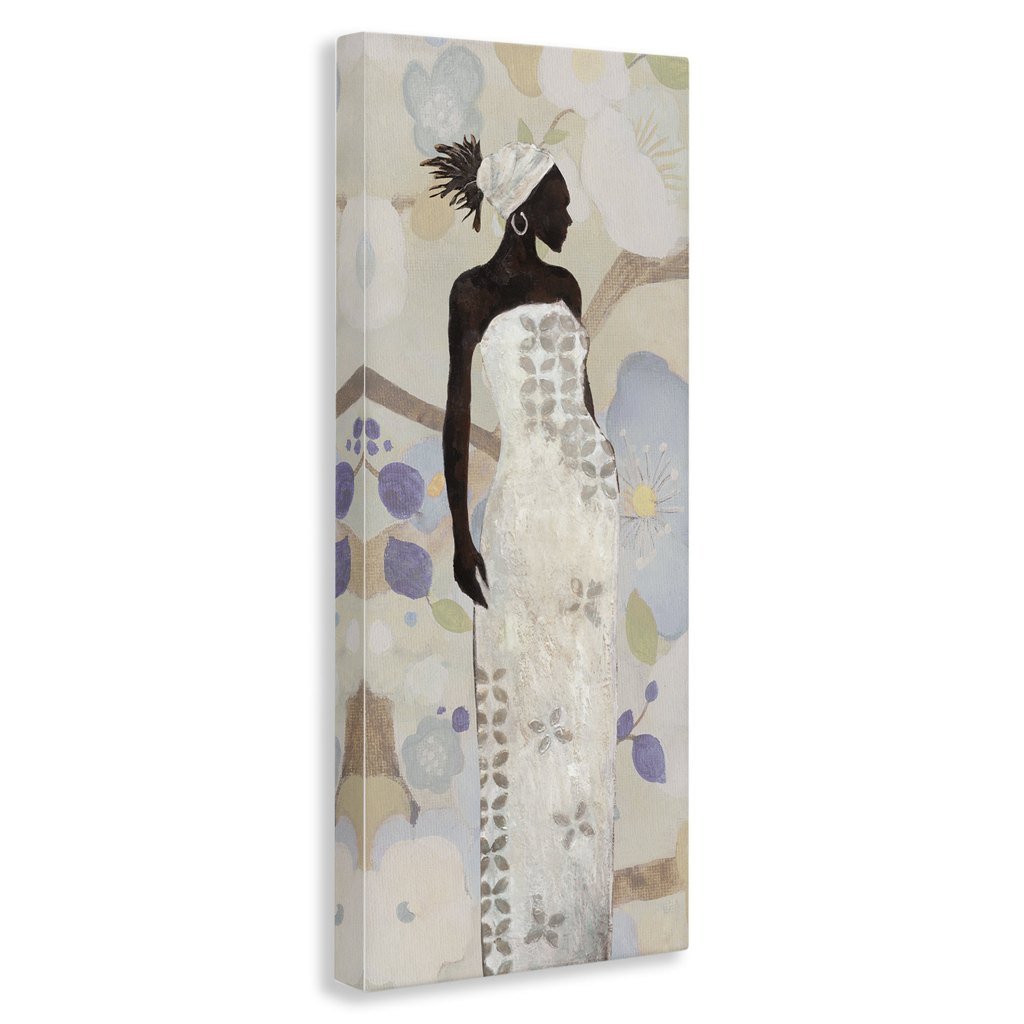 Winston Porter Stylish Woman Neutral Tones Canvas Wall Art by Janet ...